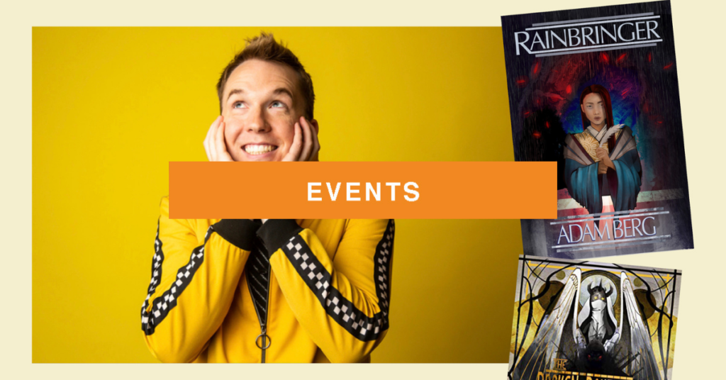 Author Interview with Adam Berg - JUST BROWSING