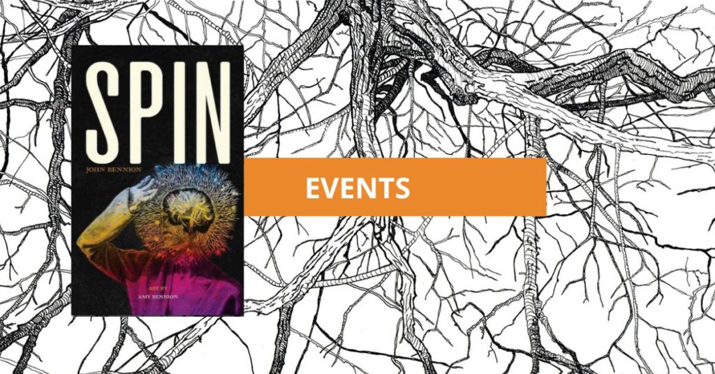 Library Hall Art Show: The Art of Spin | Artist Interview - JUST BROWSING