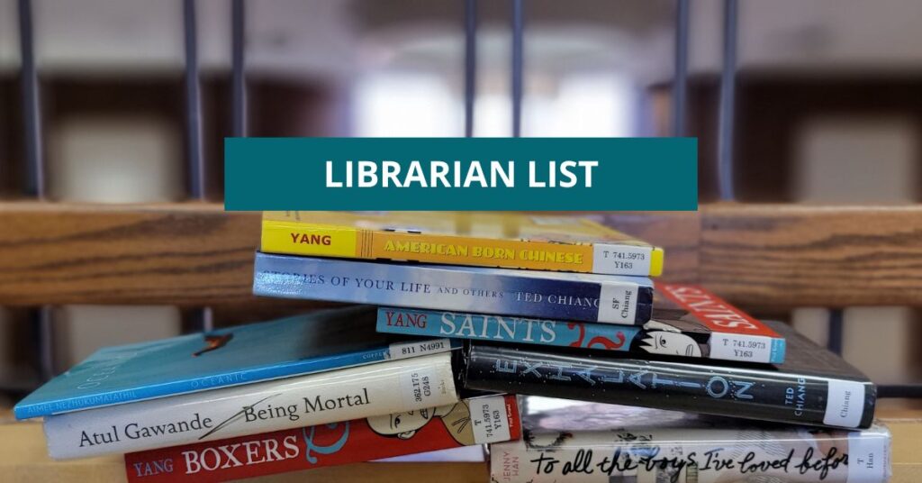 Asian-American Authors | Librarian List - JUST BROWSING