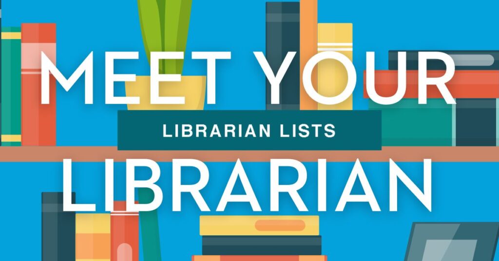 Meet Your Librarian | New Library Display - JUST BROWSING
